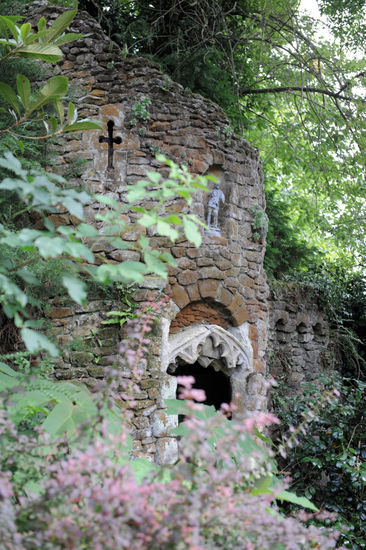 Gothic Ruin Spiral Stairs Viewing Platform Editorial Stock Photo ...