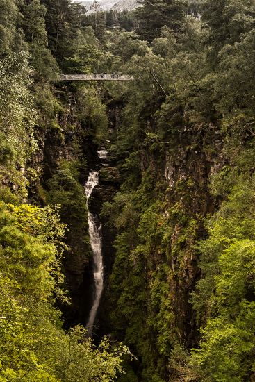 Corrieshalloch Gorge Measach Waterfalls Viewing Platform Editorial ...