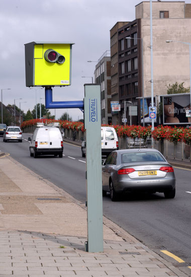 Forward Facing Truvelo Traffic Speed Camera Editorial Stock Photo ...