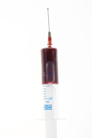 Disposable Medical Products Syringe Blood Collection Editorial Stock ...