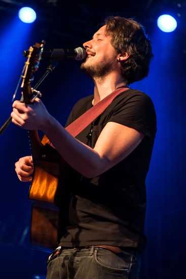 Young German Singer Songwriter Benne Live Editorial Stock Photo - Stock ...