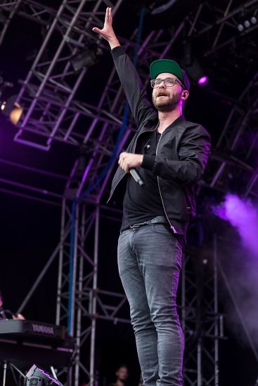 German Singer Songwriter Mark Forster Live Editorial Stock Photo ...