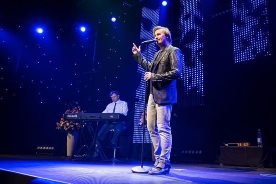 Austrian Pop Singer Nik P Live Editorial Stock Photo - Stock Image ...