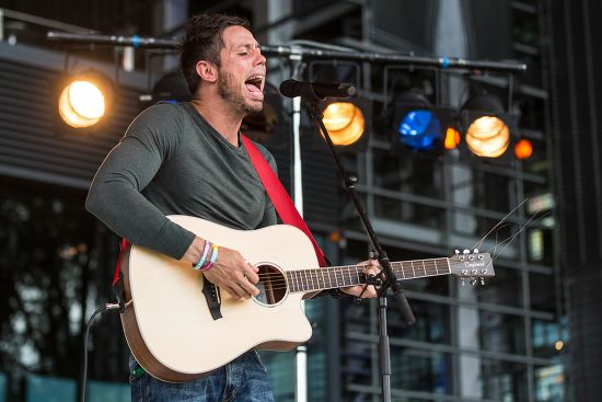 British Singer Songwriter Gareth Icke Live Editorial Stock Photo ...