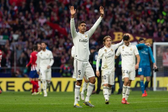 Raphael Varane Real Madrid During La Editorial Stock Photo - Stock ...