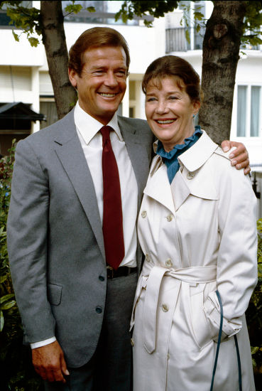 Sir Roger Moore Lois Maxwell Editorial Stock Photo - Stock Image ...