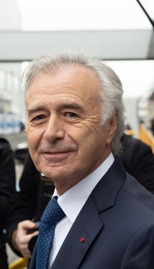 Philippe Petitcolin Ceo Safran French Hightechnology Editorial Stock ...