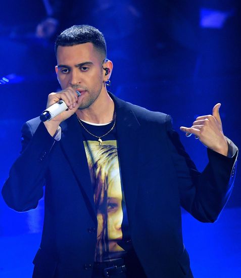 Italian Singer Mahmood Performs On Stage Editorial Stock Photo - Stock ...