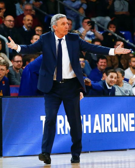 Fc Barcelonas Head Coach Svetislav Pesic Editorial Stock Photo - Stock ...