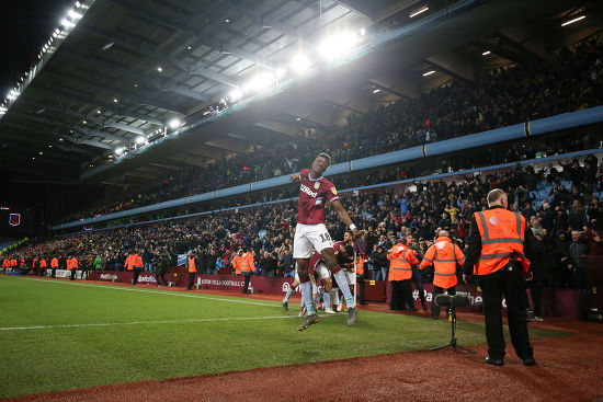 Aston Villas Andre Green Celebrates Scoring Editorial Stock Photo ...