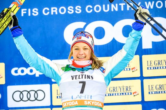 Maiken Caspersen Falla Norway Celebrates On Editorial Stock Photo ...