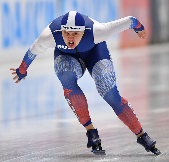 Daria Kachanova Russia Competes Womens 1000m Editorial Stock Photo ...