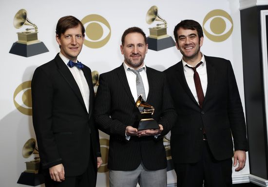 Group Punch Brothers Pose Press Room Editorial Stock Photo - Stock ...