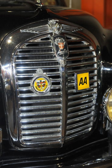 Austin A40 Front Grill Showing Austin Editorial Stock Photo - Stock ...