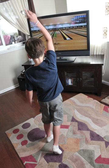 Model Released Boy Playing Nintendo Wii Editorial Stock Photo - Stock ...