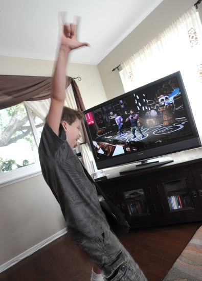 Model Released Boy Playing Nintendo Wii Editorial Stock Photo - Stock ...