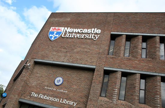 Robinson Library Newcastle University England Britain Editorial Stock ...