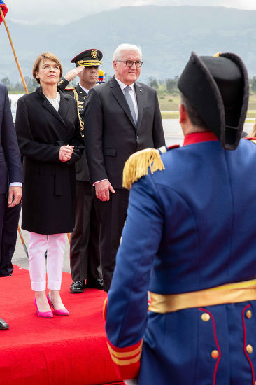 Federal President Frankwalter Steinmeier Elke Budenbender Editorial ...