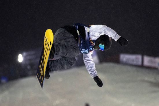 Canadas Derek Livingston Competes Mens Half Editorial Stock Photo ...
