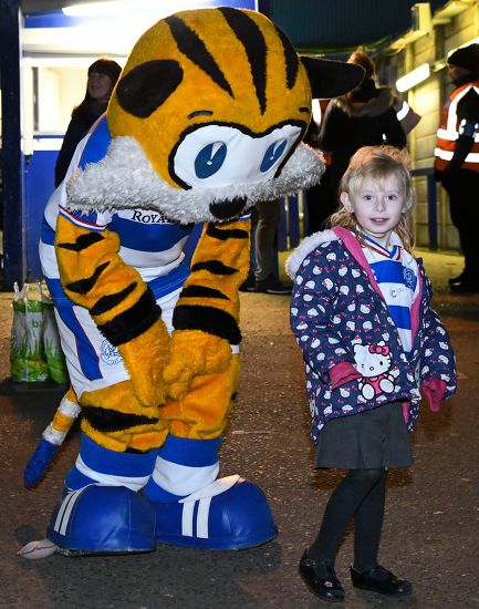 Qpr Mascot Spark Young Fan Outside Editorial Stock Photo - Stock Image ...