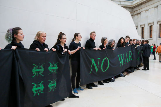 Hundreds Activists Inside British Museum Protest Editorial Stock Photo ...