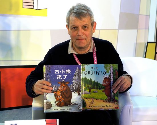 German Writer Illustrator Axel Scheffler Poses Editorial Stock Photo ...