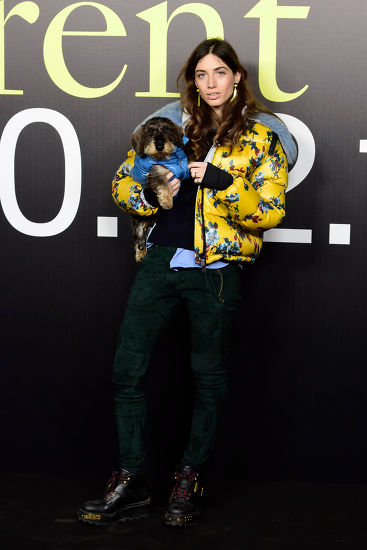 Virginia Valsecchi Front Row Editorial Stock Photo - Stock Image ...