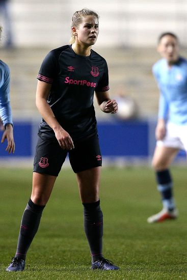 Everton Defender Georgia Brougham 4 During Editorial Stock Photo ...
