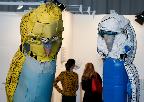 Sculptures By German Artist Matthias Garff Editorial Stock Photo ...