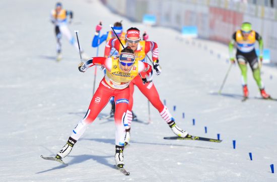 Maiken Caspersen Falla Norway Action During Editorial Stock Photo ...