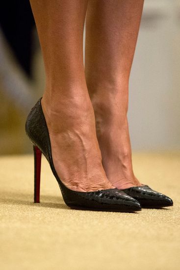 Us First Lady Melania Trump Wears Editorial Stock Photo - Stock Image ...