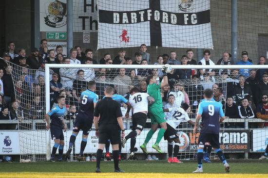 Woking Goalkeeper Craig Ross Makes Fine Editorial Stock Photo - Stock ...