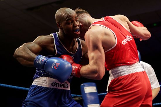 91kg Mens Heavyweight Tony Browne Red Editorial Stock Photo - Stock ...