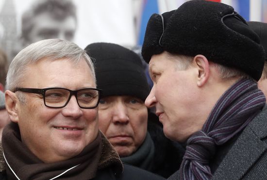 Former Russian Primeminister Mikhail Kasyanov L Editorial Stock Photo ...