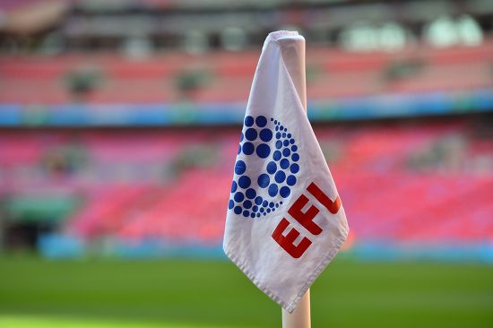 Efl Branded Corner Flag Before Carabao Editorial Stock Photo - Stock ...