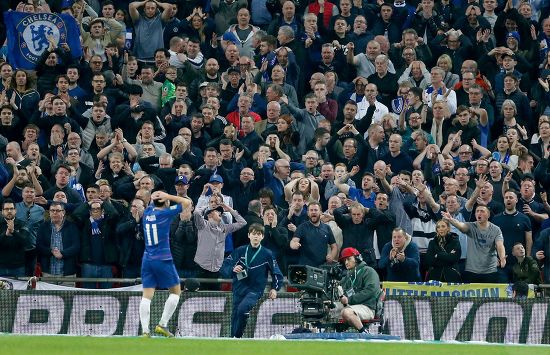 Chelsea Fans React After Missed Chance Editorial Stock Photo - Stock ...