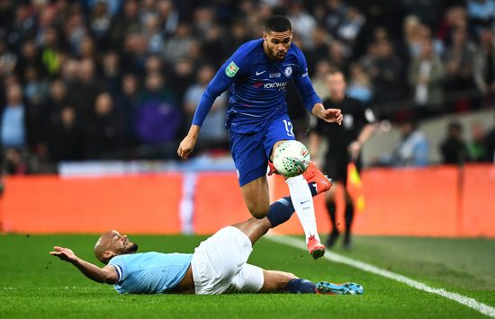 Ruben Loftus Cheek Hurdles Challenge Vincent Editorial Stock Photo ...