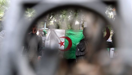 Algerian University Students Hold Algerian National Editorial Stock ...