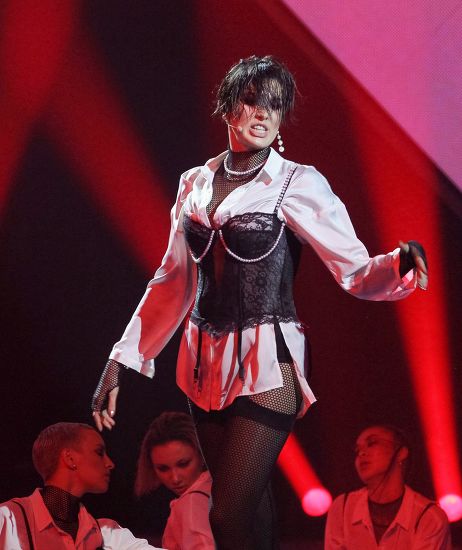 Ukrainian Singer Anna Korsun Maruv C - Foto de stock de contenido ...