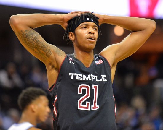 Temple Forward Justyn Hamilton 21 Takes Editorial Stock Photo - Stock ...