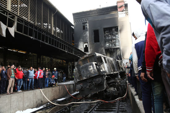 Rescuers Work Scene Fire Train Station Editorial Stock Photo - Stock ...