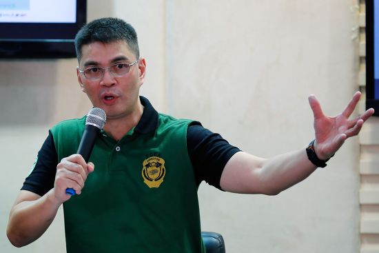 Philippine Drug Enforcement Agency Pdea Spokesperson Editorial Stock ...