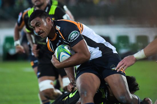 Brumbies Inside Centre Irae Simone Takes Editorial Stock Photo - Stock ...