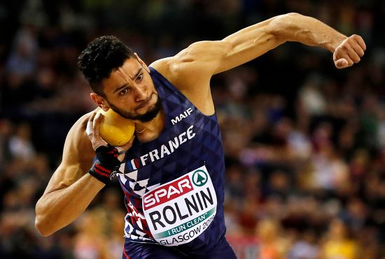 Basile Rolnin France Competes Shot Put Editorial Stock Photo - Stock ...