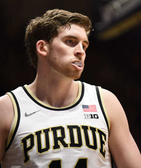 Purdue Boilermaker Guard Ryan Cline 14 Editorial Stock Photo - Stock ...