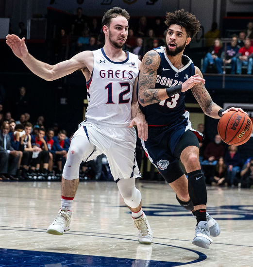 Moraga Ca Gonzaga Guard Josh Perkins Editorial Stock Photo - Stock ...