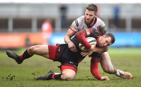 Adam Warren Dragons Tackled By Stuart Editorial Stock Photo - Stock ...