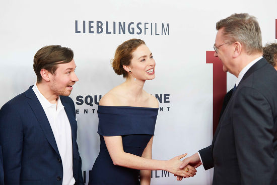 David Kross Freya Mavor Reinhard Grindel Editorial Stock Photo - Stock ...