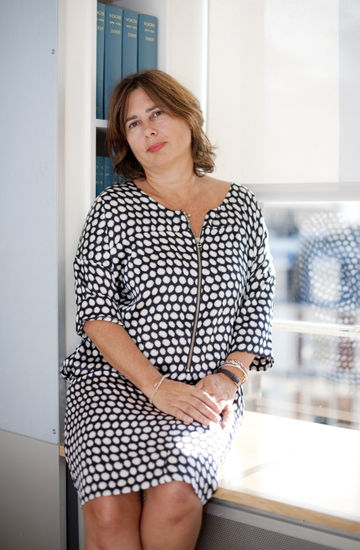 Alexandra Shulman Editor Uk Vogue Her Editorial Stock Photo - Stock ...