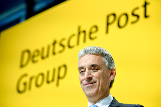 Deutsche Post Ceo Frank Appel Poses Editorial Stock Photo - Stock Image ...
